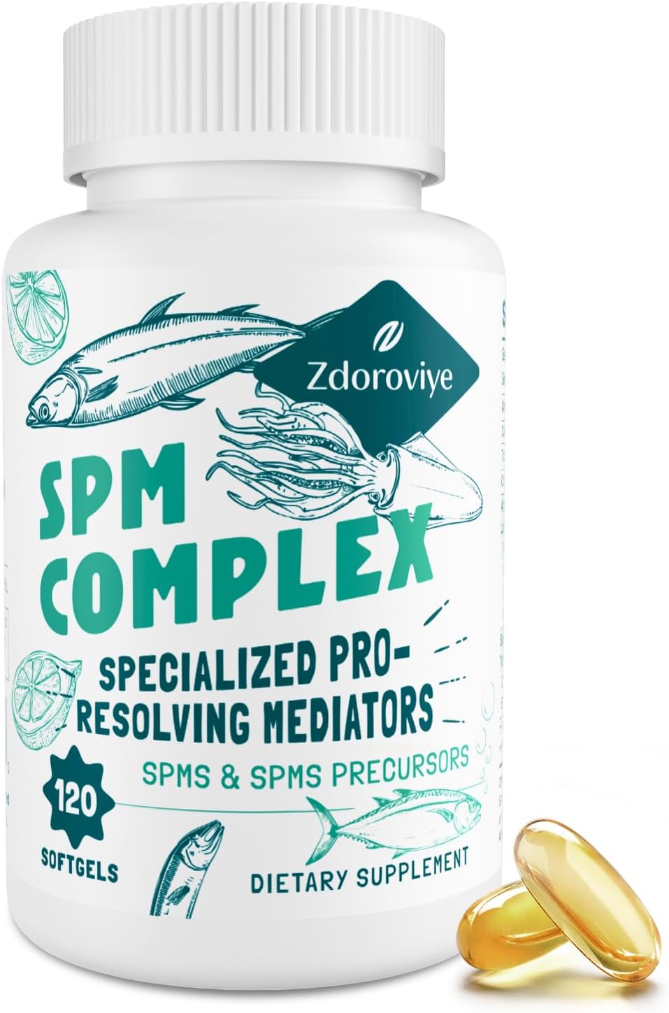Amazon.com: Zdoroviye SPM Supplement - Specialized Pro-Resolving ...