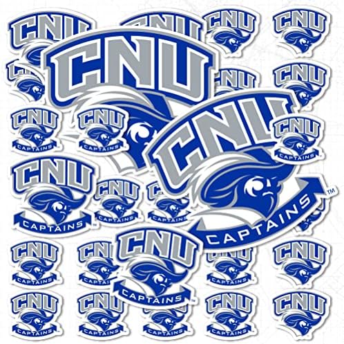 Amazon.com: Christopher Newport University Sticker CNU Captains ...