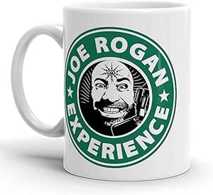 Amazon.com: White Mugs Joe Travel Rogan Tea The Cups Experience Ceramic ...