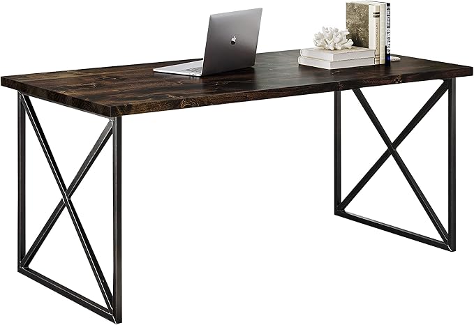 Amazon.com: JAMES + JAMES Contemporary Writing Desk (84" L x 30" x 30 ...