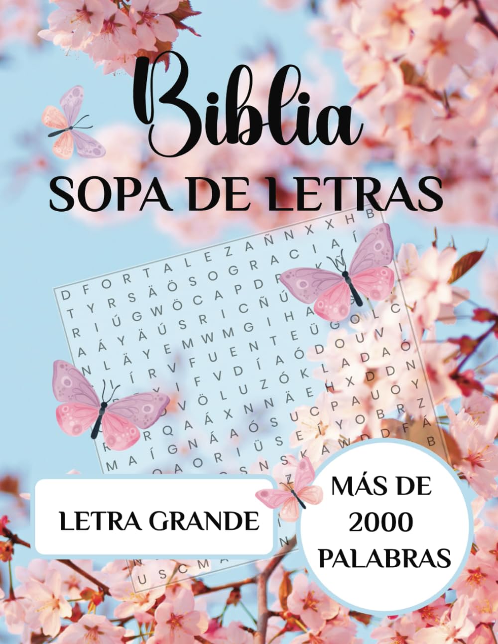 Amazon.com: Biblia Sopa de Letras Para Adultos en Espanol con Letra ...