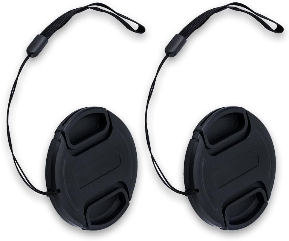 Amazon.com : 46mm Center Snap-on Lens Cap JJC Camera Front Lens Cover ...