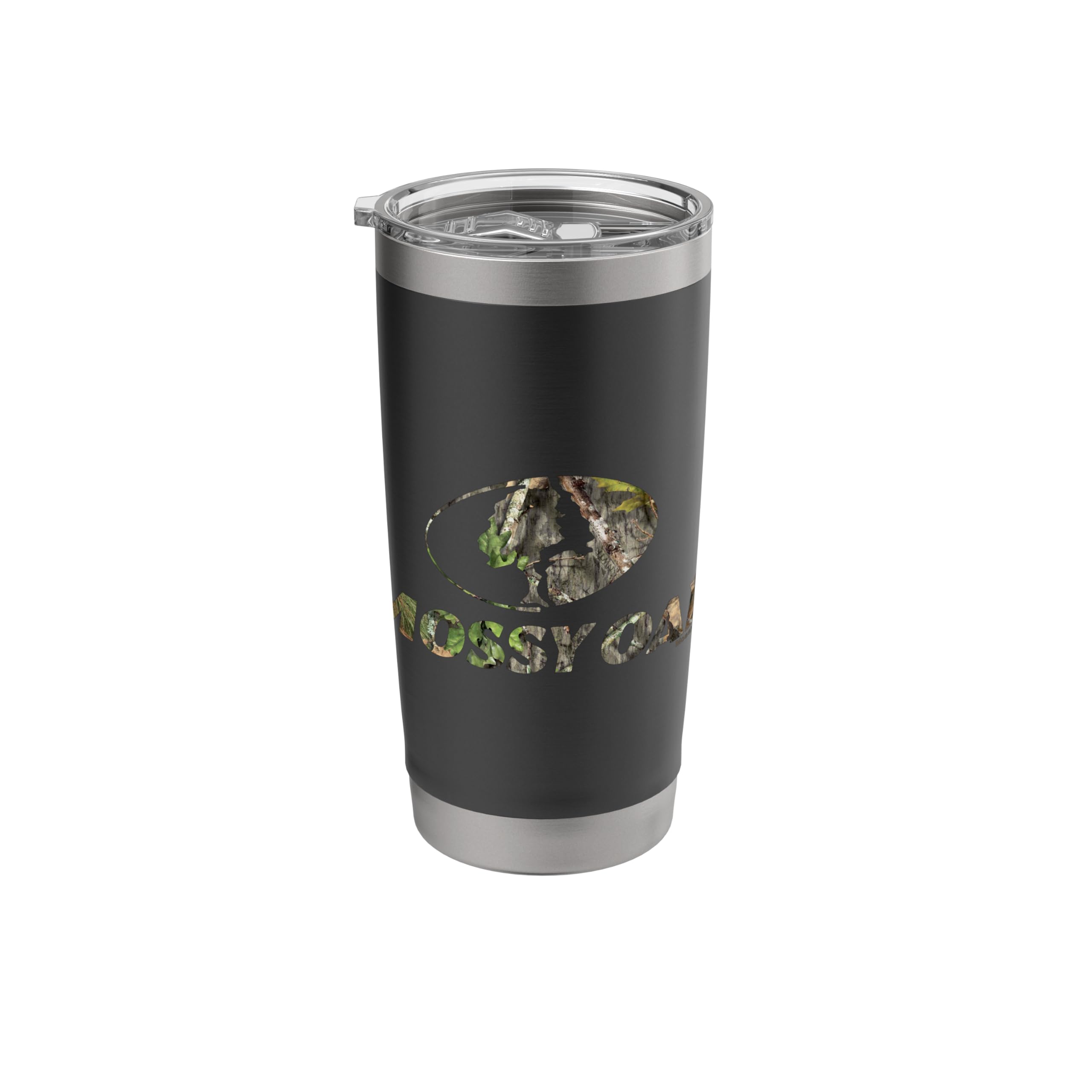 Amazon.com | Mossy Oak Camouflage Logo Fill Stainless Steel Insulated ...