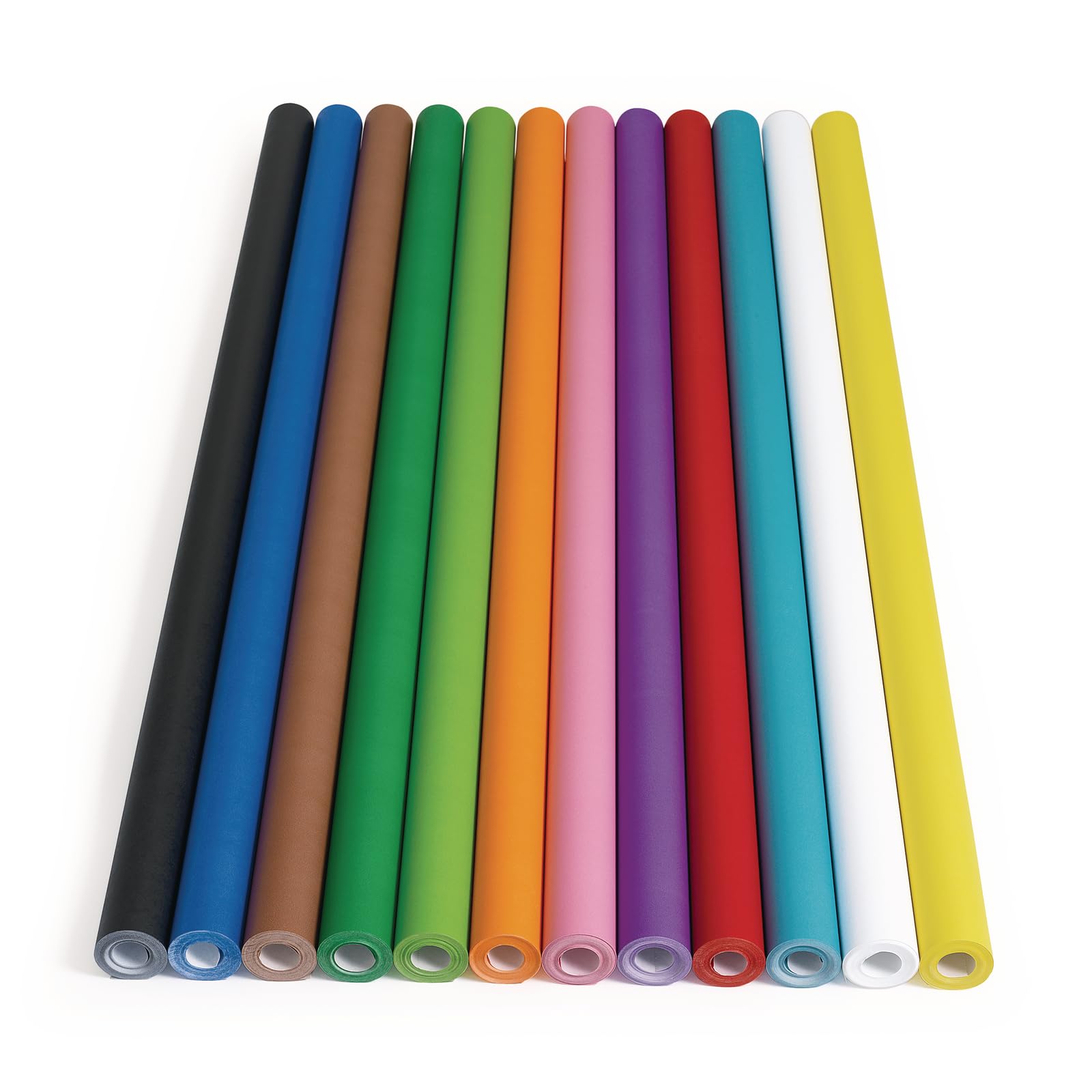 Snapklik.com : Prima-Color Fade Resistant Paper Roll, Set Of 12 Colors ...