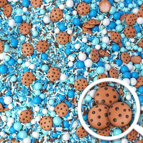 Amazon.com: Cookie & Milk Sprinkle Mix| Made In USA By Sprinkle Pop ...