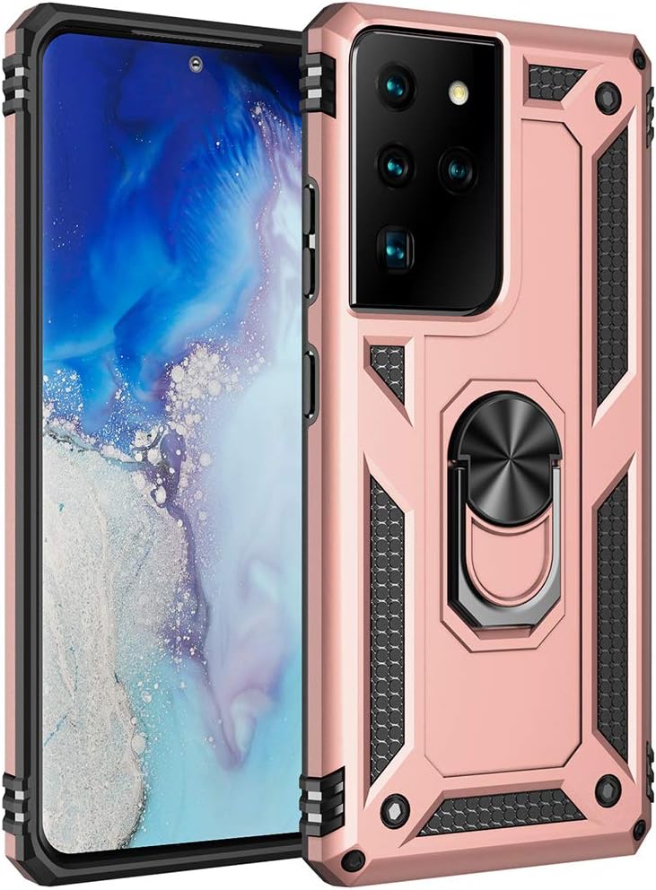 Amazon.com: Dionsibei Military Grade Drop Impact for Samsung Galaxy A42 5G Case 360 Metal ...