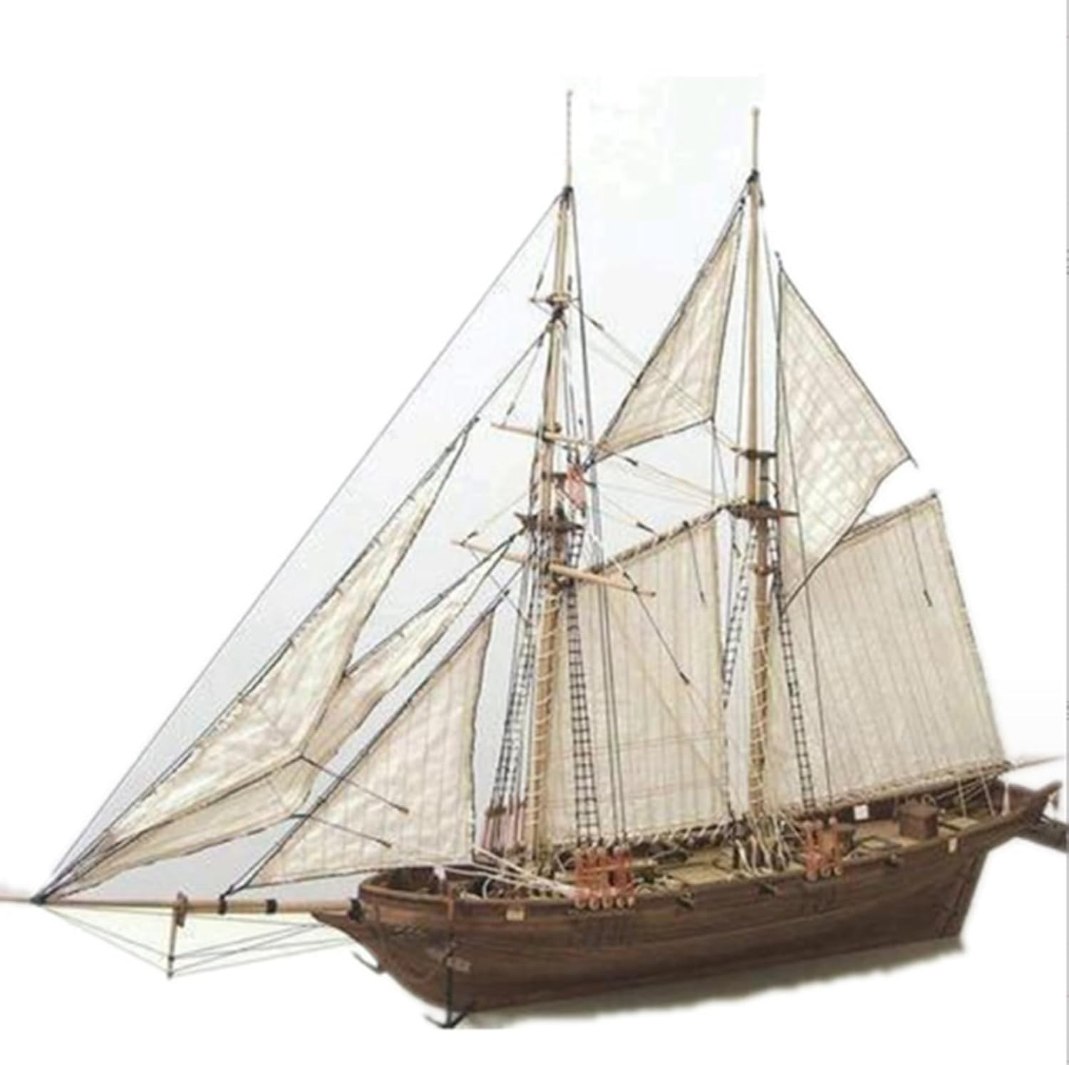 Amazon.com: Avtytsda 1/100 Scale DIY Hobby Wooden Ship Science Equipmen ...