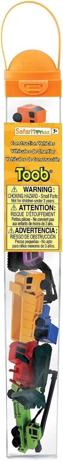 Amazon.com: Safari Ltd Construction Vehicles TOOB Set of 6 Miniature ...