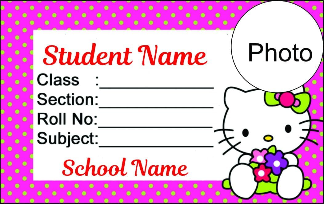 Hello Kitty Printable Label Templates