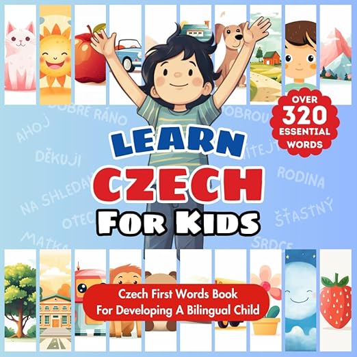 Learn Czech For Kids: English-Czech Bilingual Book For Babies, Toddlers ...