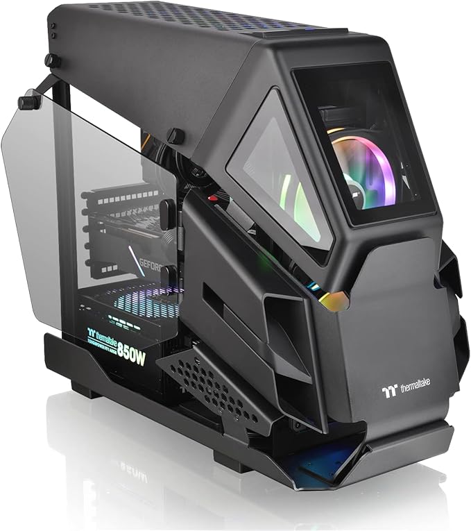 Thermaltake GABINETE TT AH T200 BLACK 2 GLASS TEMP CA 1R4 00S1WN 00 Thermaltake GABINETE TT AH T200 BLACK 2 GLASS TEMP CA 1R4 00S1WN 00