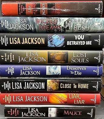 Lisa Jackson Hardcover Thriller Collection 8 Book Set: Lisa Jackson ...