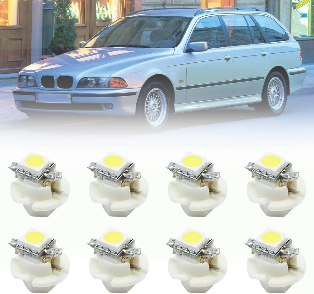 Amazon.com: White LED Dashboard Instrument Panel Gauge Cluster Lights for BMW E36 E34 E39 E32 ...