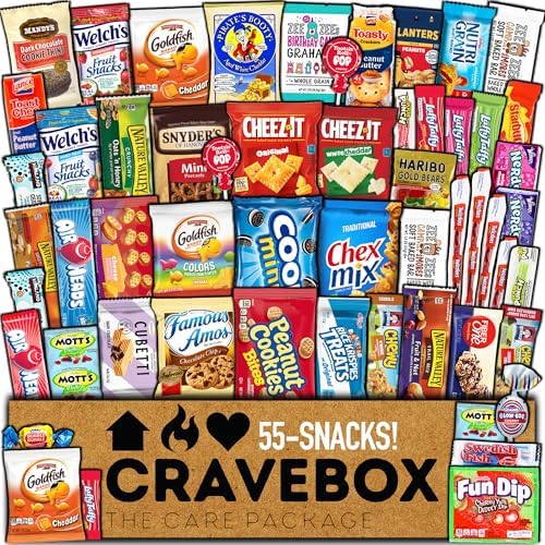 Amazon.com : JUMBO JUMBLE Birthday Snack Box (50 count) Assortment ...
