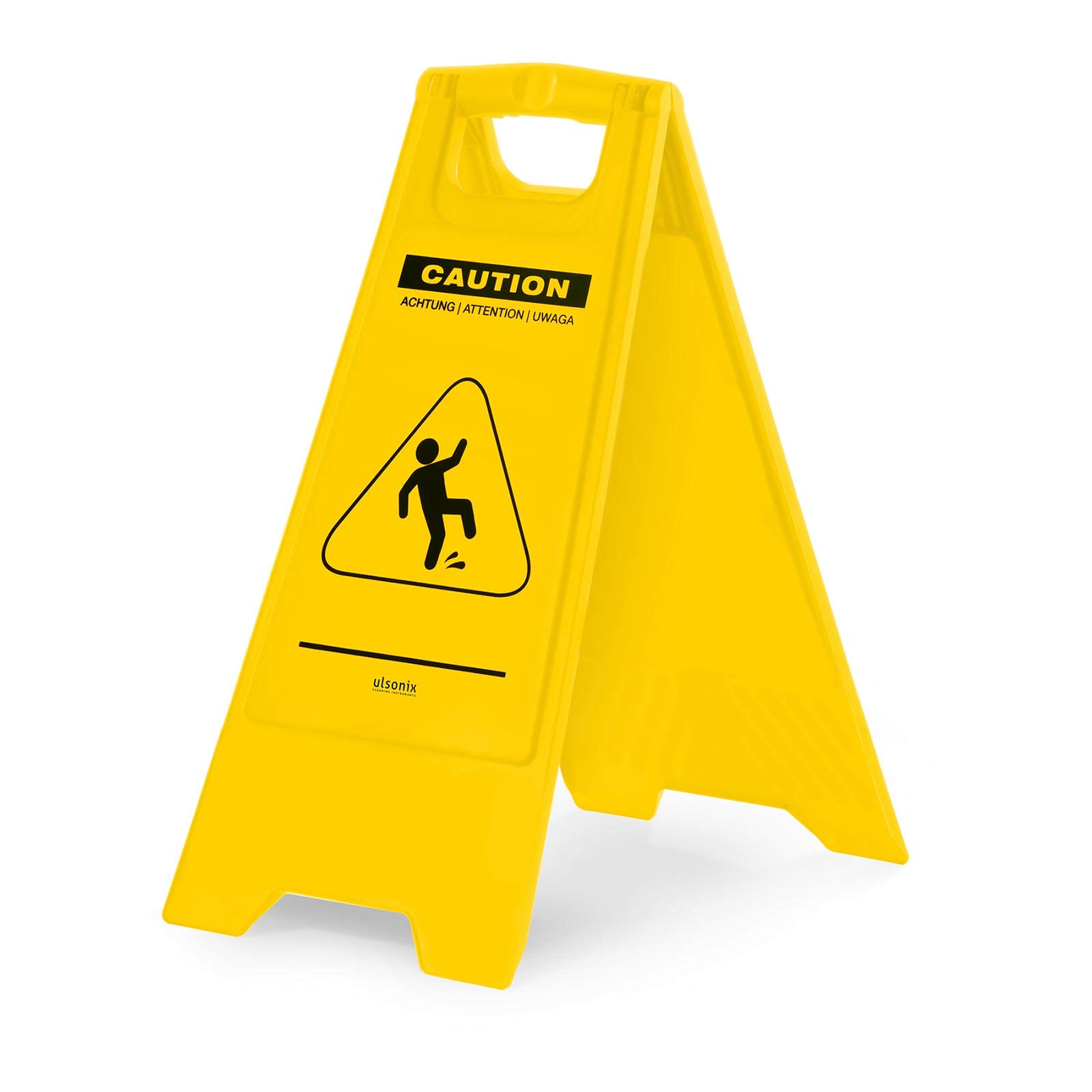 Buy Ulsonix Caution Wet Floor Sign Safety Slipping Hazard Free-standing ...