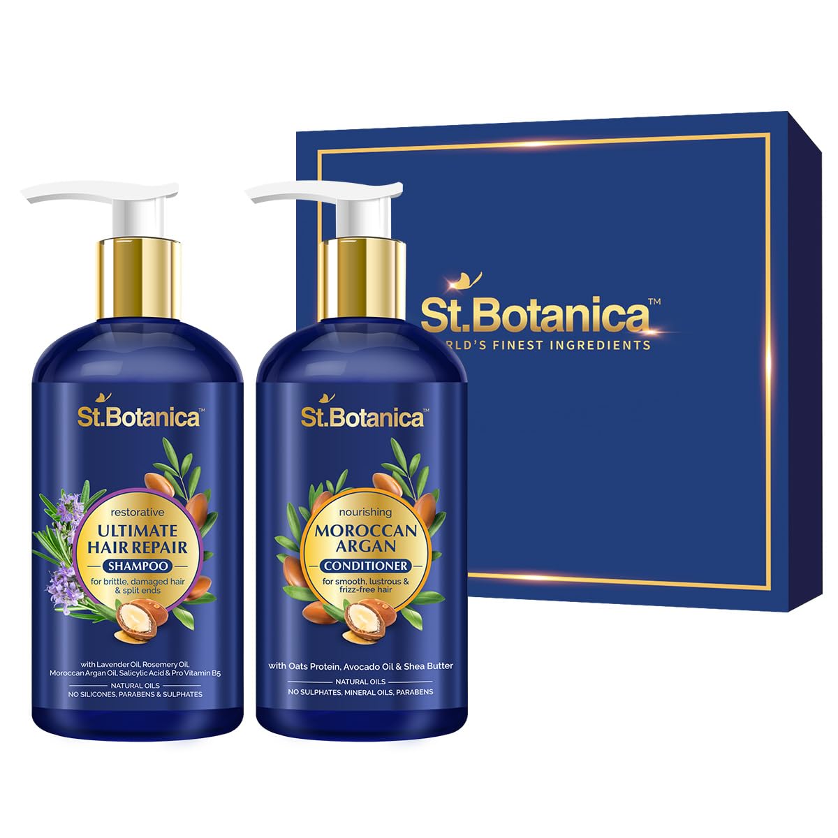 Buy St.Botanica Ultimate Hair Repair Shampoo + Moroccan Argan Hair ...
