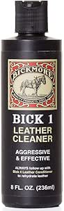 Amazon.com: Bick-1 Leather 8 oz CLEANER Leather Cleaner Safely and ...