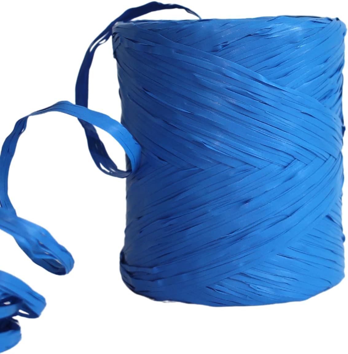 Amazon.com: Raffia Ribbon String - Blue Raffia - Natural Raffia Ribbon ...