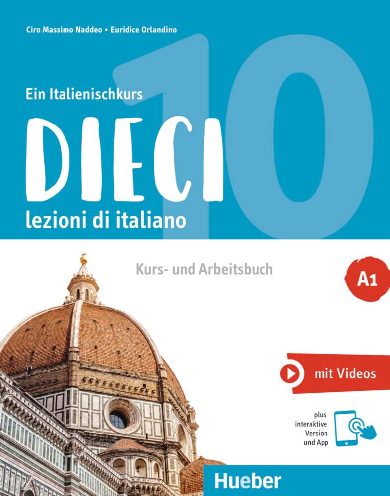 Dieci A1 lezioni di italiano. Curso/curso y cuaderno de italiano más ...
