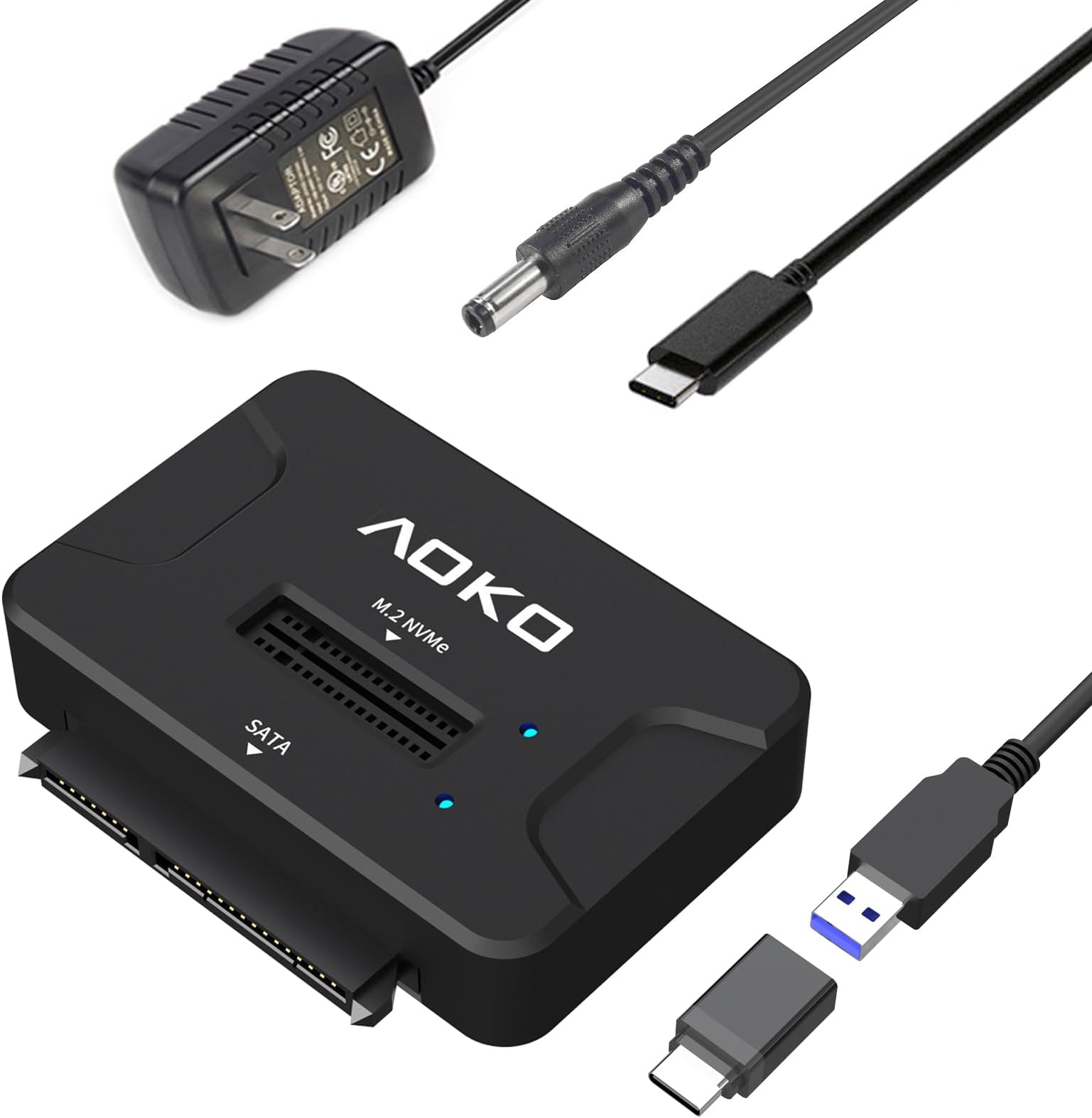 Amazon.com: M.2 SATA/NVMe to USB Docking Station,Hard Drive Reader ...