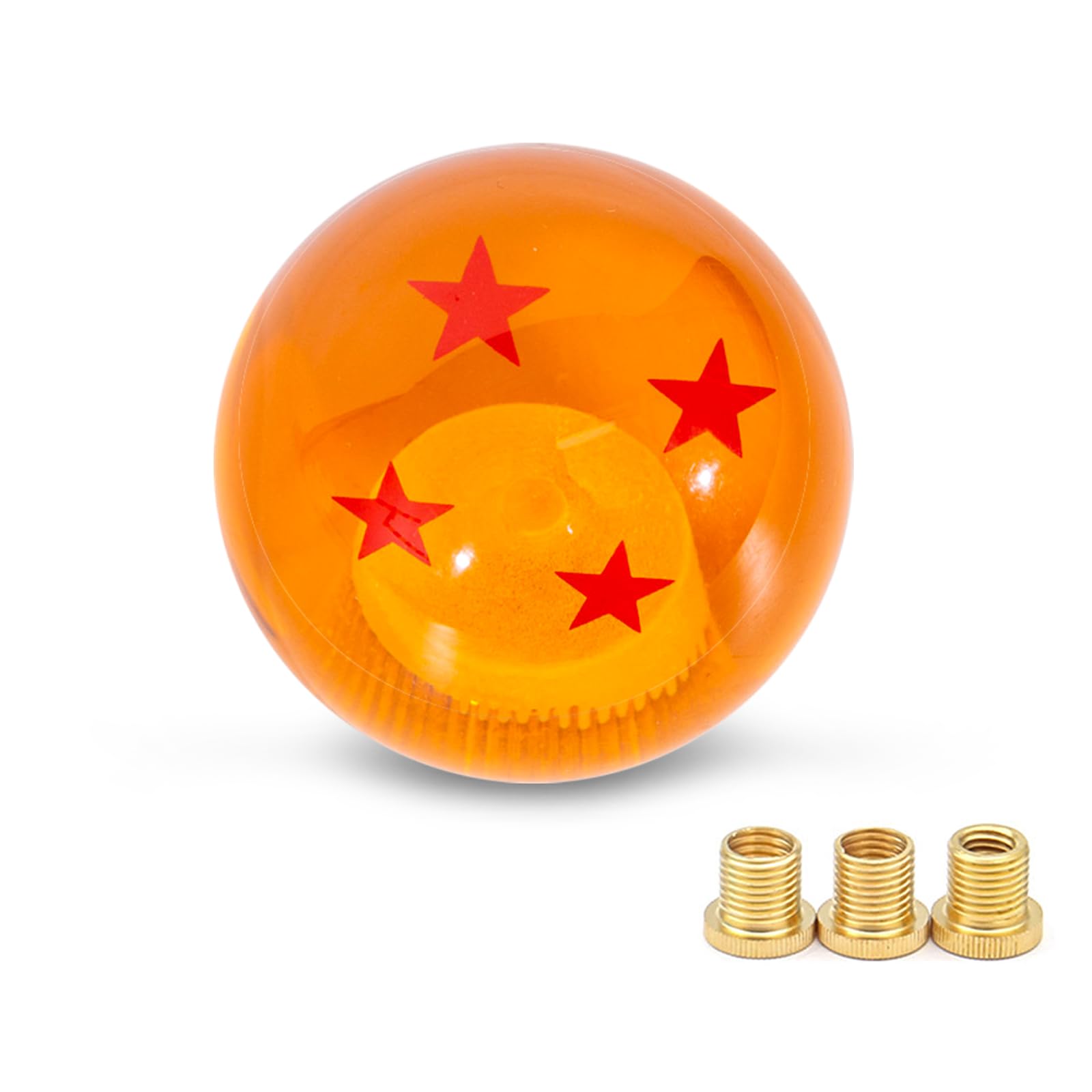 Amazon.com: QODOLSI Pack-1 Car Dragon Ball Gear Shift Head, 4 Stars ...