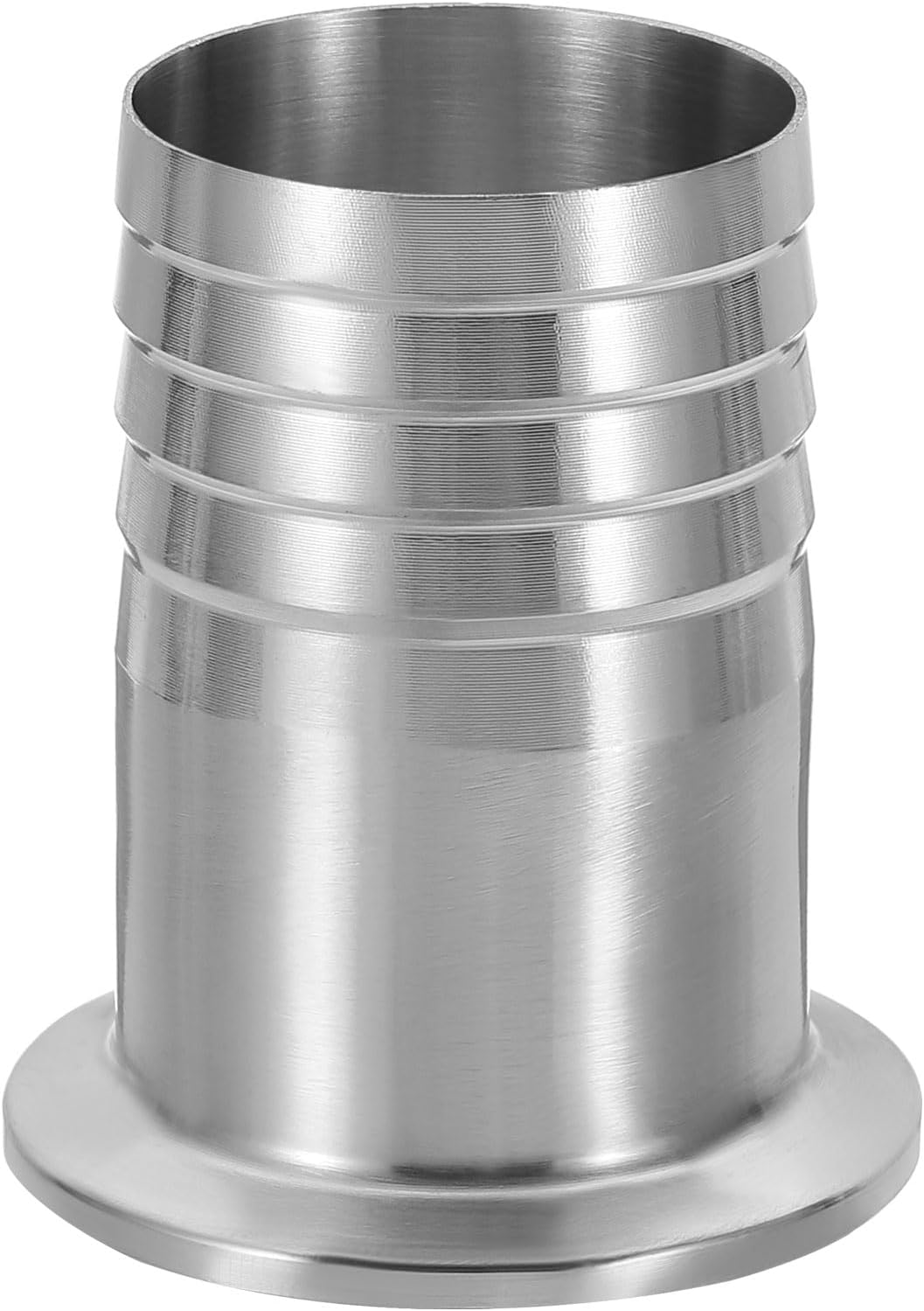 PATIKIL 1.5in Tri Clamps to 1 1/2in Hose Barbed Adapter, 2pcs Sanitary ...