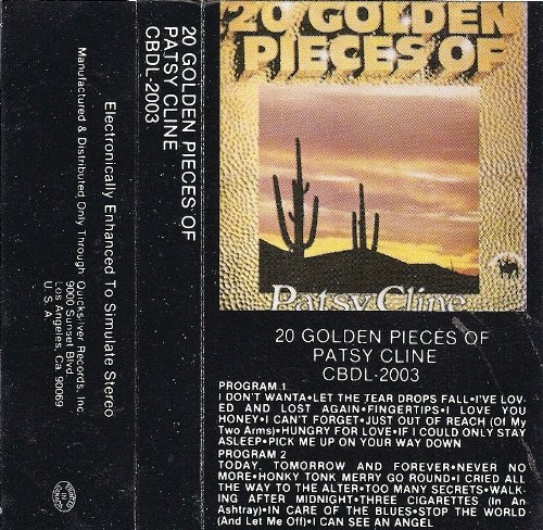 Cline, Patsy - 20 Golden Pieces of Patsy Cline - Amazon.com Music
