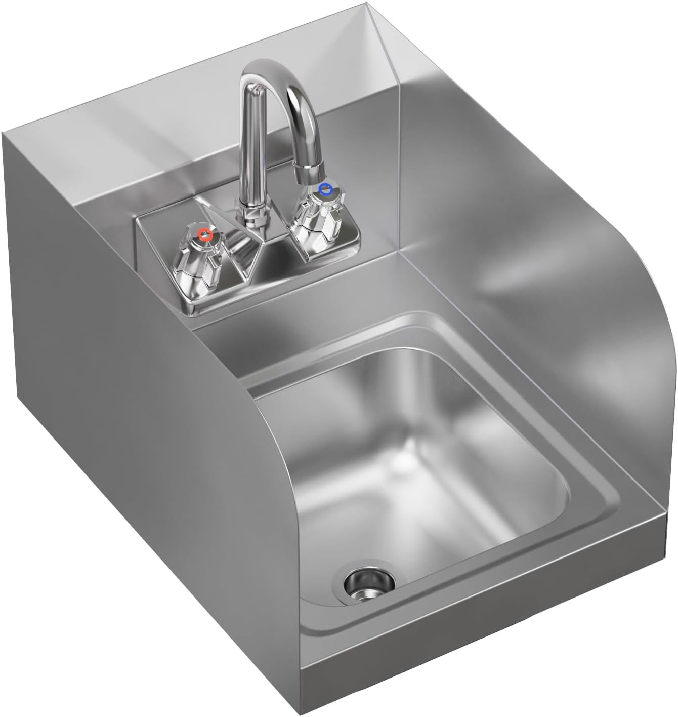AmGood Stainless Steel Wall Mount Hand Sink with Philippines | Ubuy