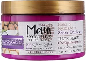 Maui Moisture Shea Butter Hair Mask 12 Ounce (Pack of 2) : Amazon.sg ...