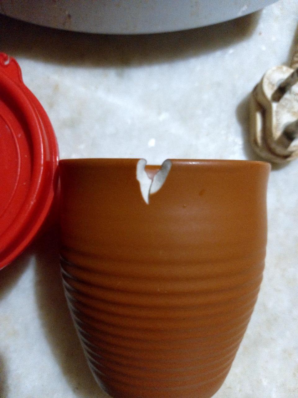 Buy MCSID RAZZ- Earthen Glazed Terracotta Chai (Tea) Handcrafted Studio ...