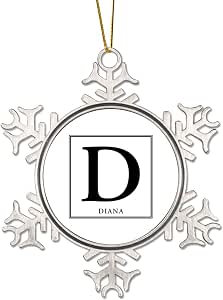 Amazon.com: Custom Name Monogram Letter Initial Alphabet D Metal ...