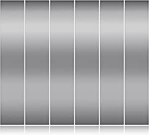 Amazon.com: 6 Pcs 304 Stainless Steel Strips Stainless Steel Sheet ...