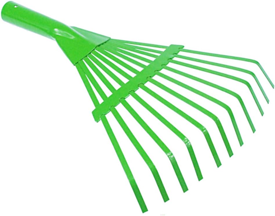 Amazon.com : Garden Hand Rake 11 Tine Small Shrub Rake for Children ...