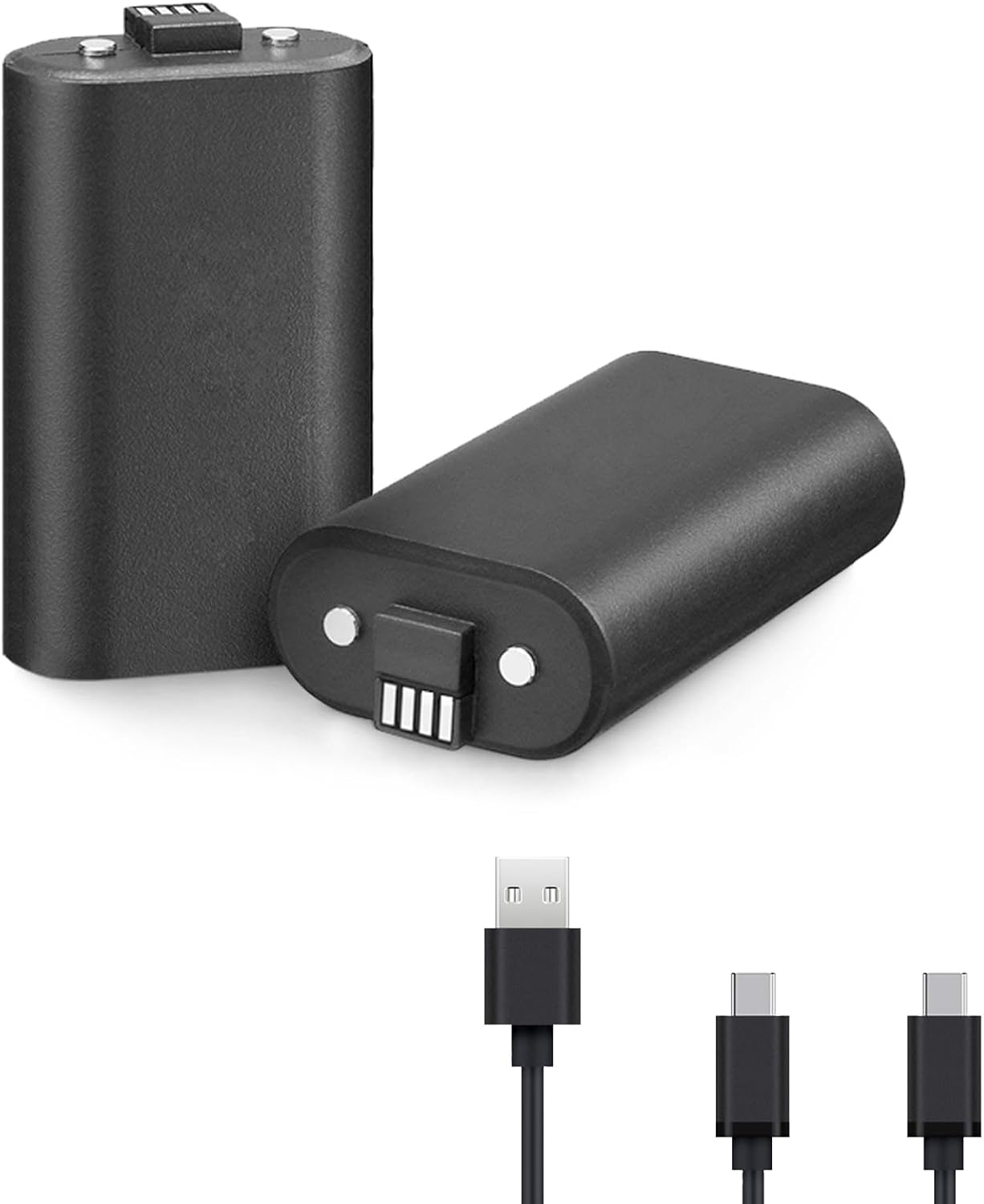 Amazon.com: Controller Battery Charger with 4 Rechargeable Batteries ...