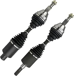 Amazon.com: Detroit Axle - Pair Front CV Axles for Jeep 2008-2012 ...