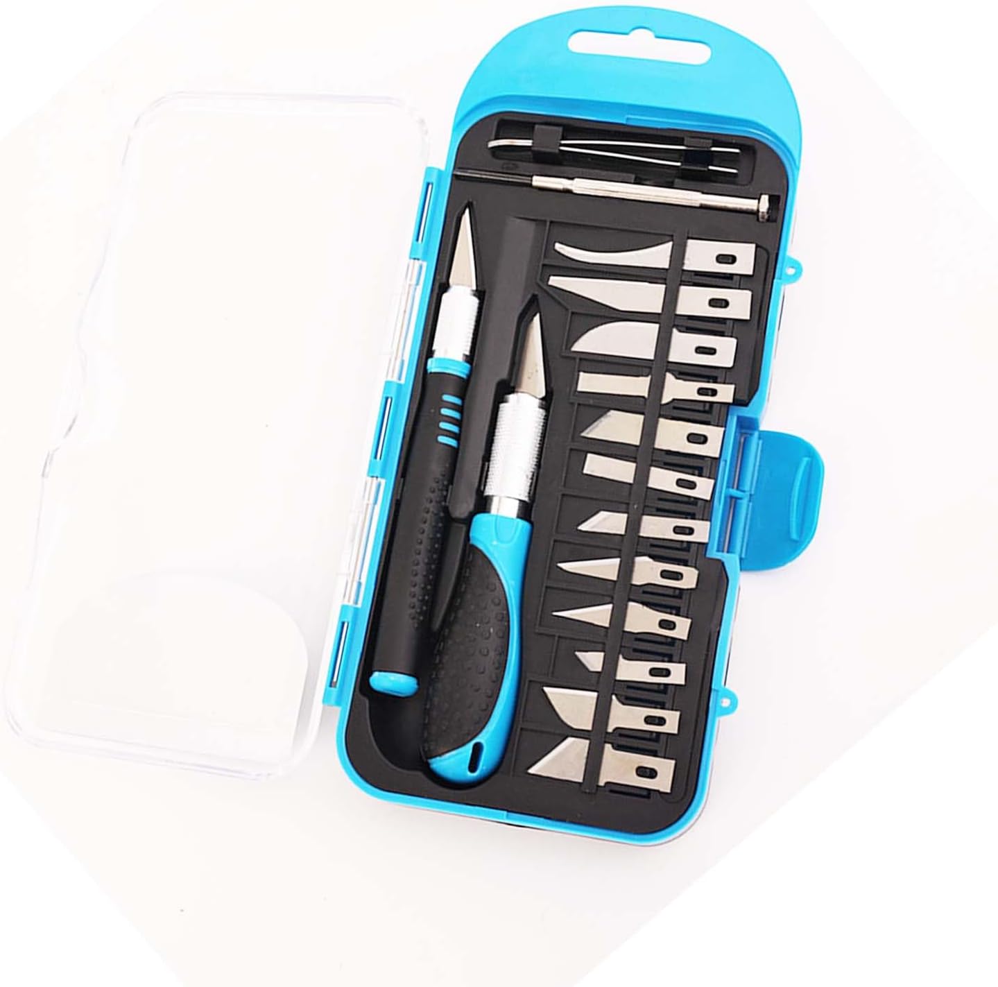 Amazon.com: 18-Piece Precision Hobby Exacto Carving Knife Set with 2 ...