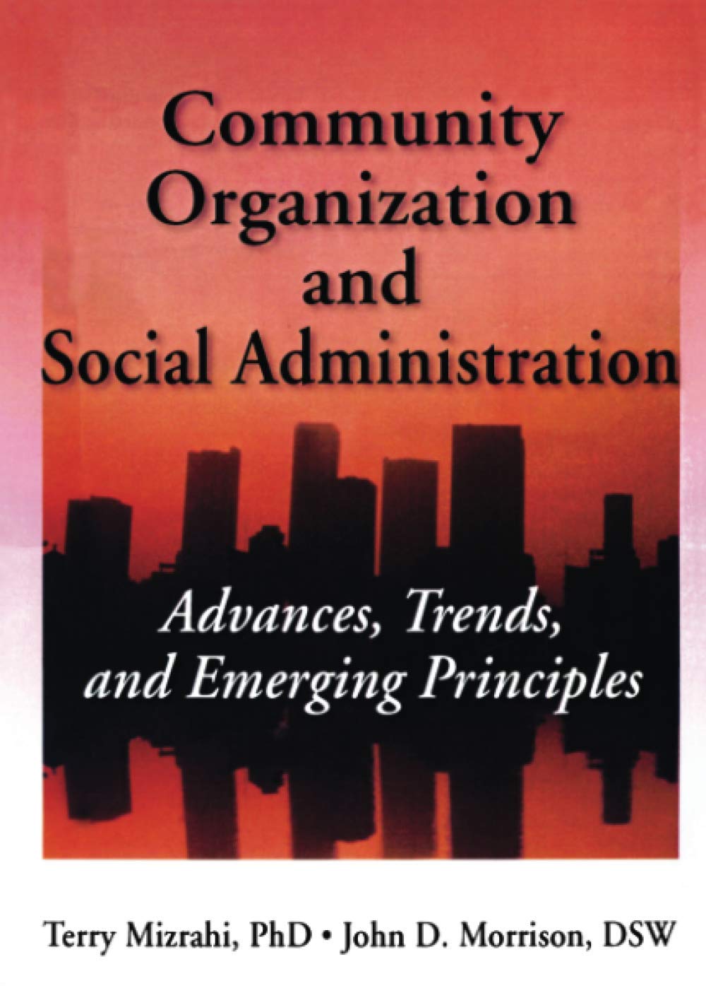 Community Organization and Social Administration: Mizrahi Phd, Terry ...