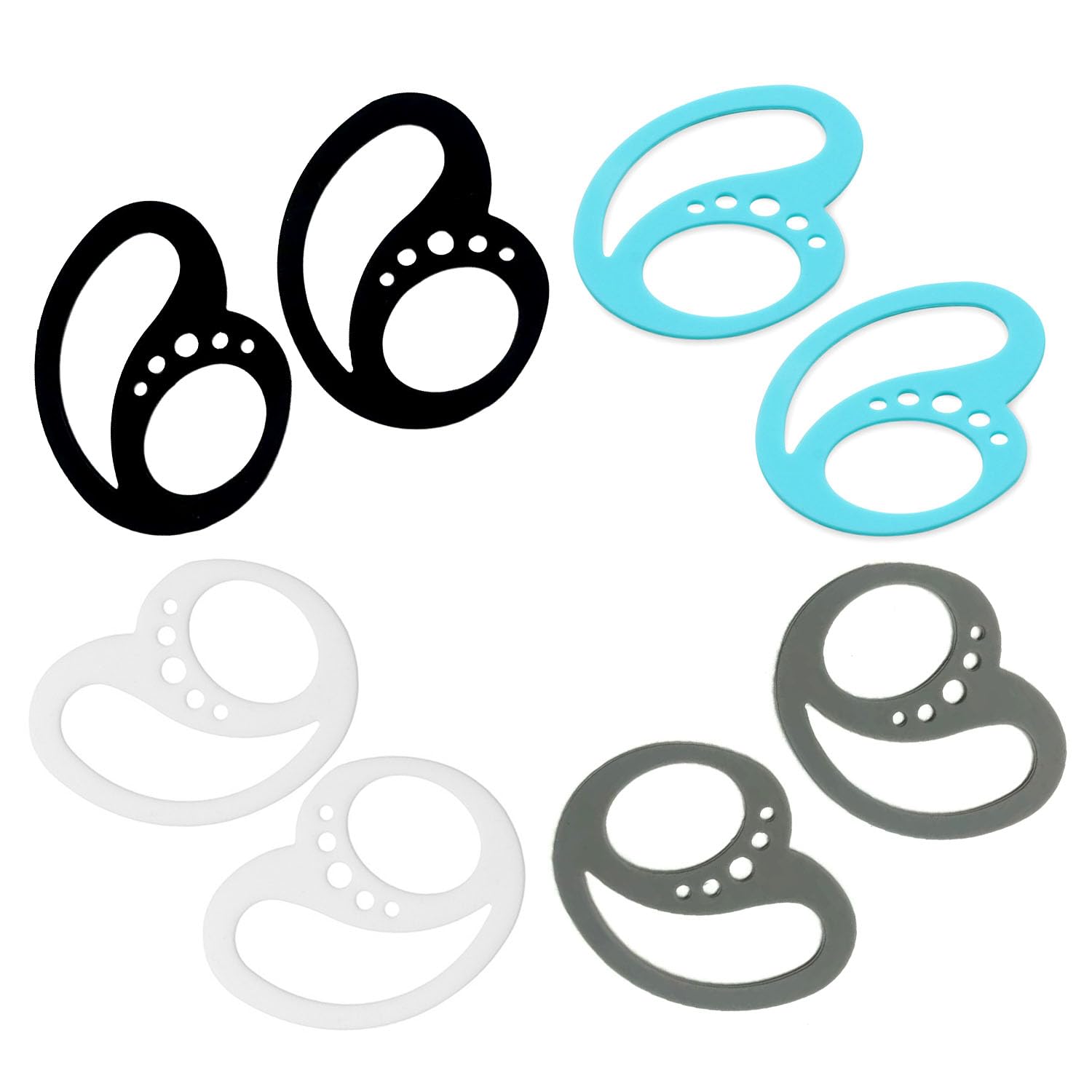 Amazon.com: 4 Pairs Earbud Hooks, Universal Ear Attachment Loop for ...