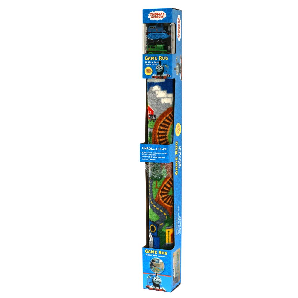 Thomas the Train Toys Rug - Percy + Thomas and Friends Toy Tank Engine ...