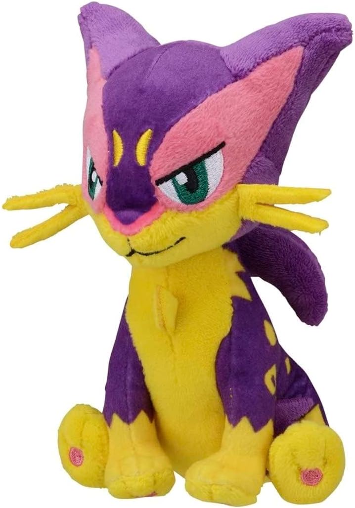 Amazon.com: Pokemon Center: Sitting Cuties: Liepard Plush # 510 ...
