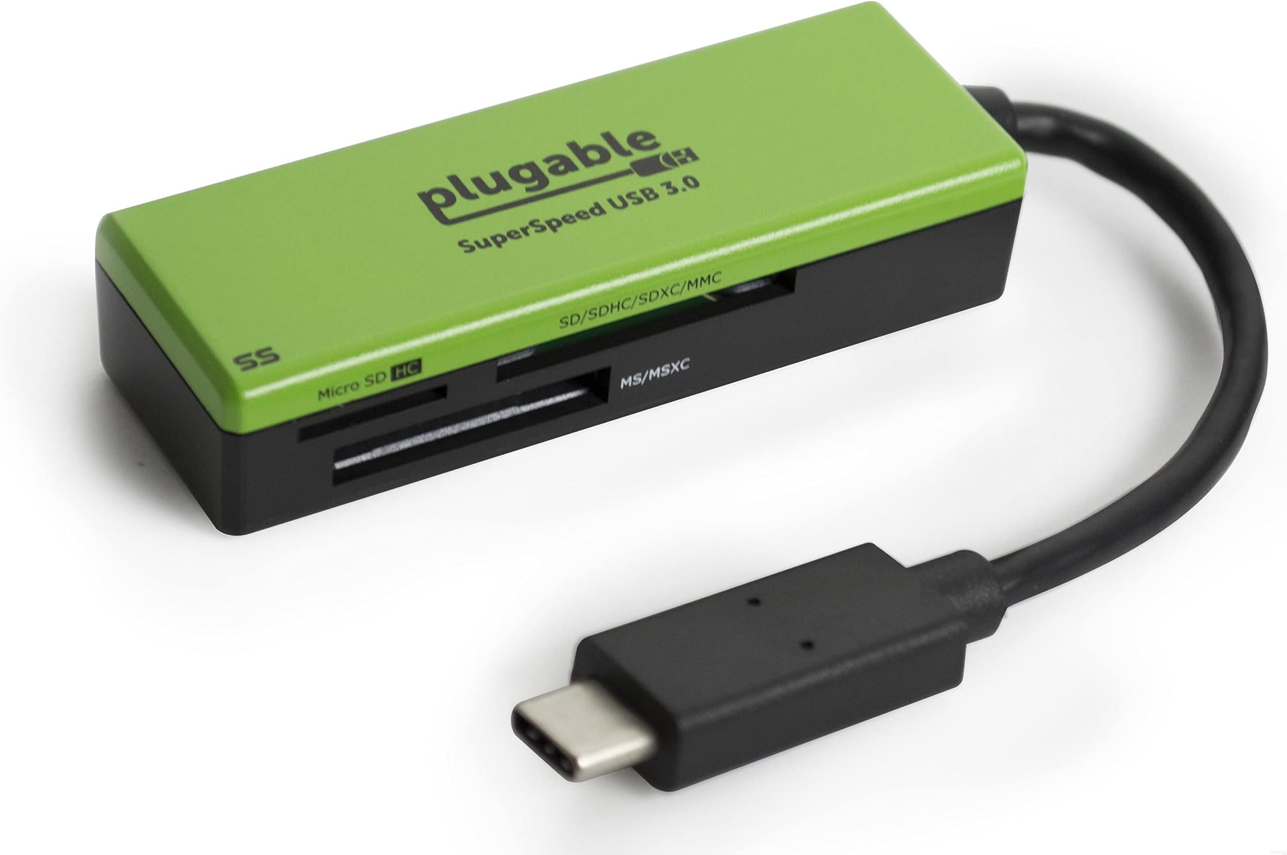 Amazon.com: Plugable USB C SD Card Reader - Driverless USB C Card ...