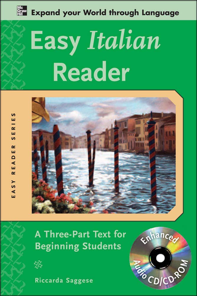 Amazon.com: Easy Italian Reader (Book & CD-ROM): 9780071603348: Saggese ...