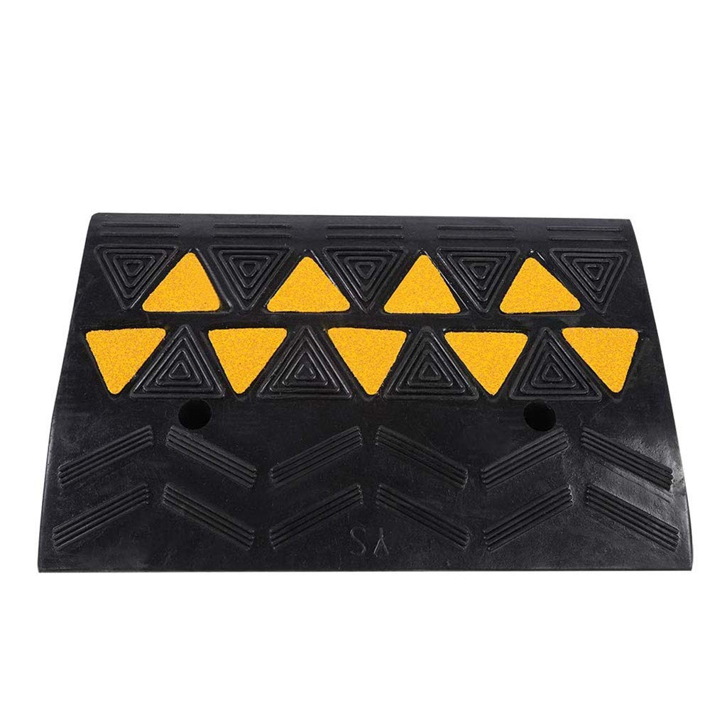 Buy AQWWHY Rubber Ramps Rubber Curb Ramp Heavy Duty Driveway Car ...