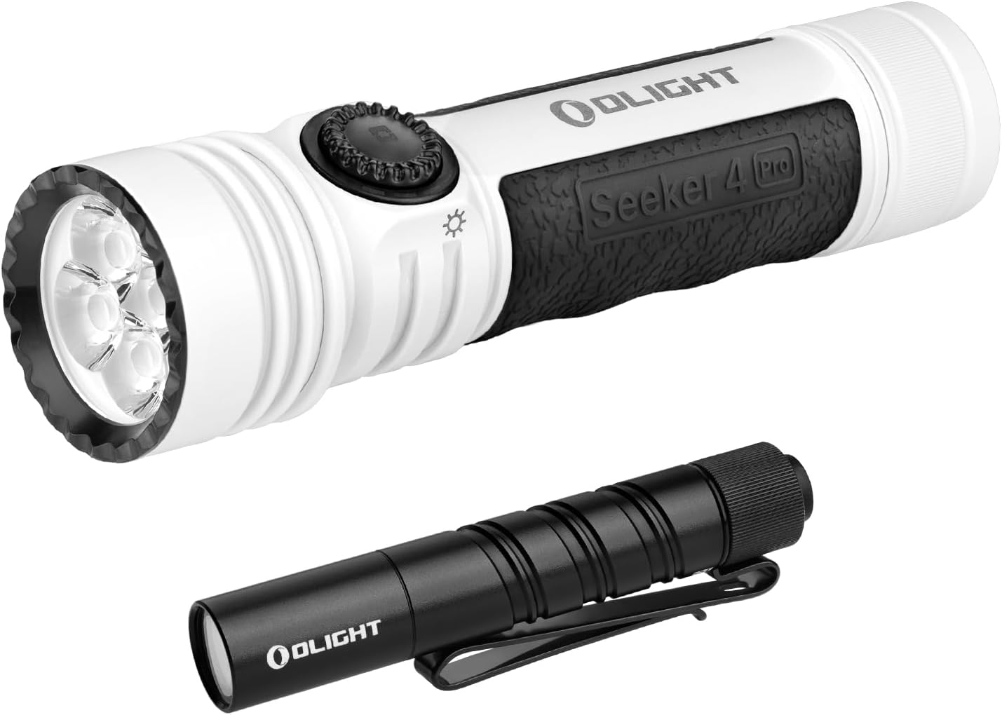 OLIGHT Seeker 4 Pro Rechargeable LED Flashlights, High Lumens Powerful ...