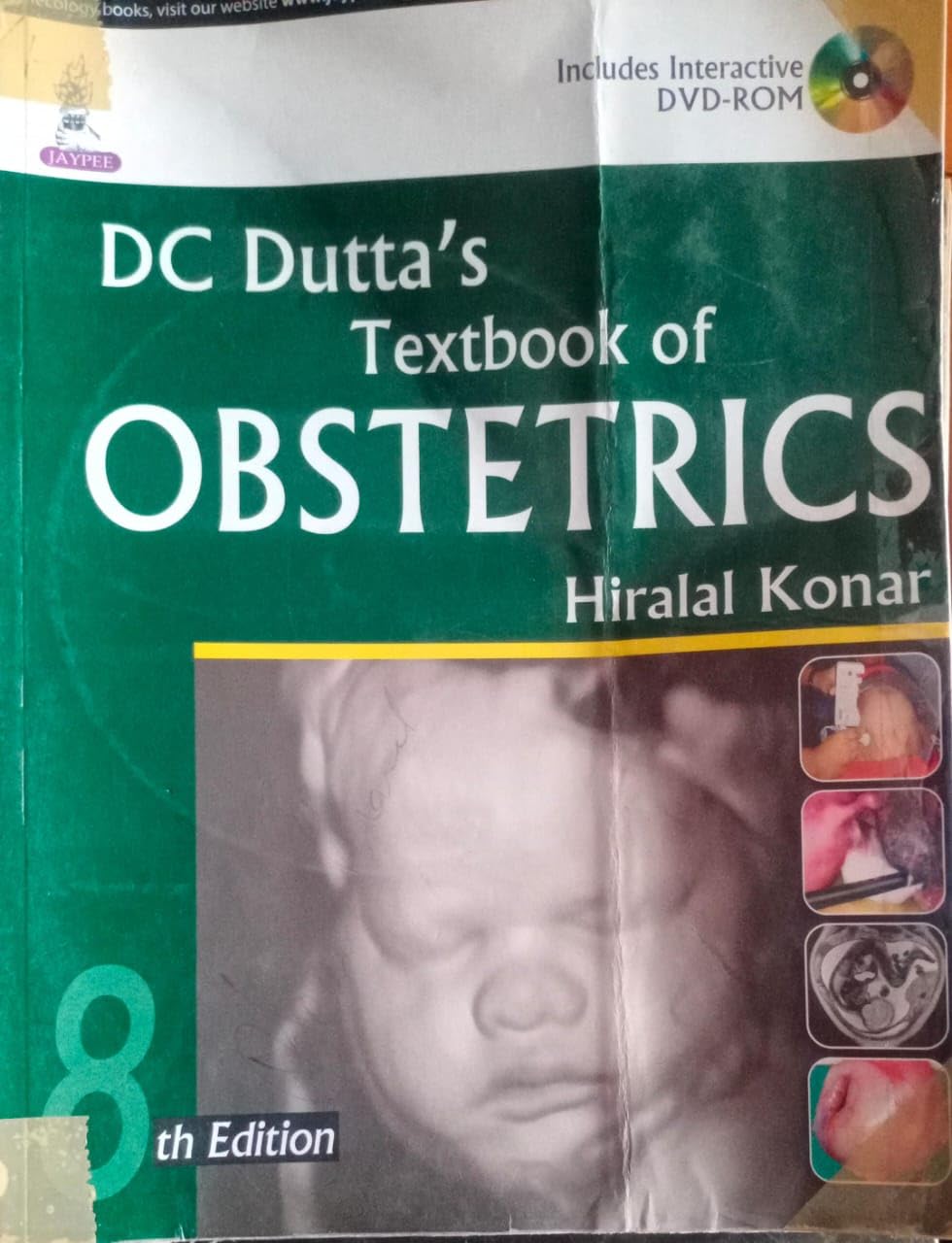 Buy Dc Dutta's Textbook Of Obstetrics By Hiralal Konar (Second Hand ...