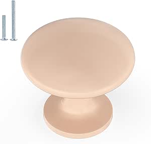 homdiy 30 Pack Cabinet Knobs Pink Drawer Knobs Solid Pulls, Cabinet Hardware Handles for Kitchen ...