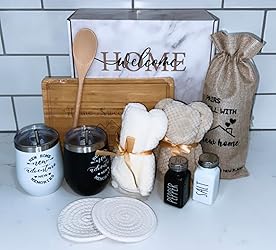 Amazon.com: House Warming Gifts New Home ( 11 Piece Set ), Unique Housewarming Gift Baskets for ...