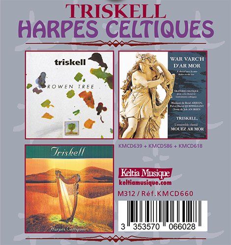 Pack 3 CD-Rowen Tree-Harpes Celtiques-War Varch d AR Mor: Triskell ...