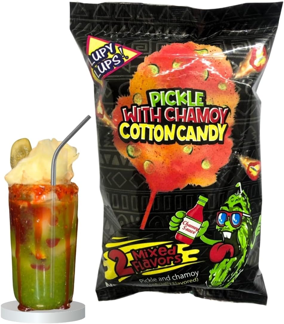 Amazon.com : Gupperz Poppin' Pickles Gummy Candy, Sour Juicy Sweet and ...