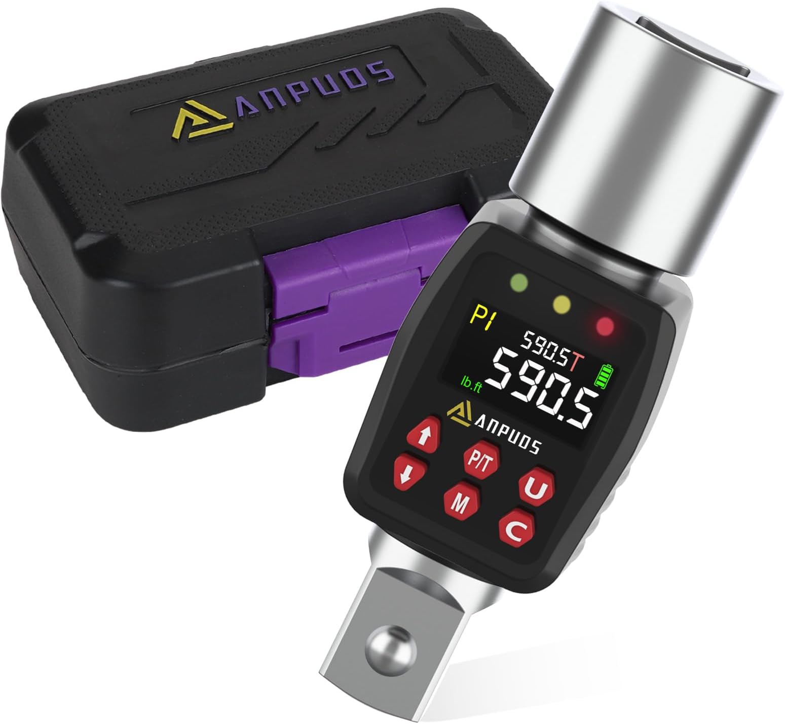 ANPUDS 3/4" Digital Torque Adapter, 8.9-590.5 Ft.lb/12-800 Nm, Digital ...